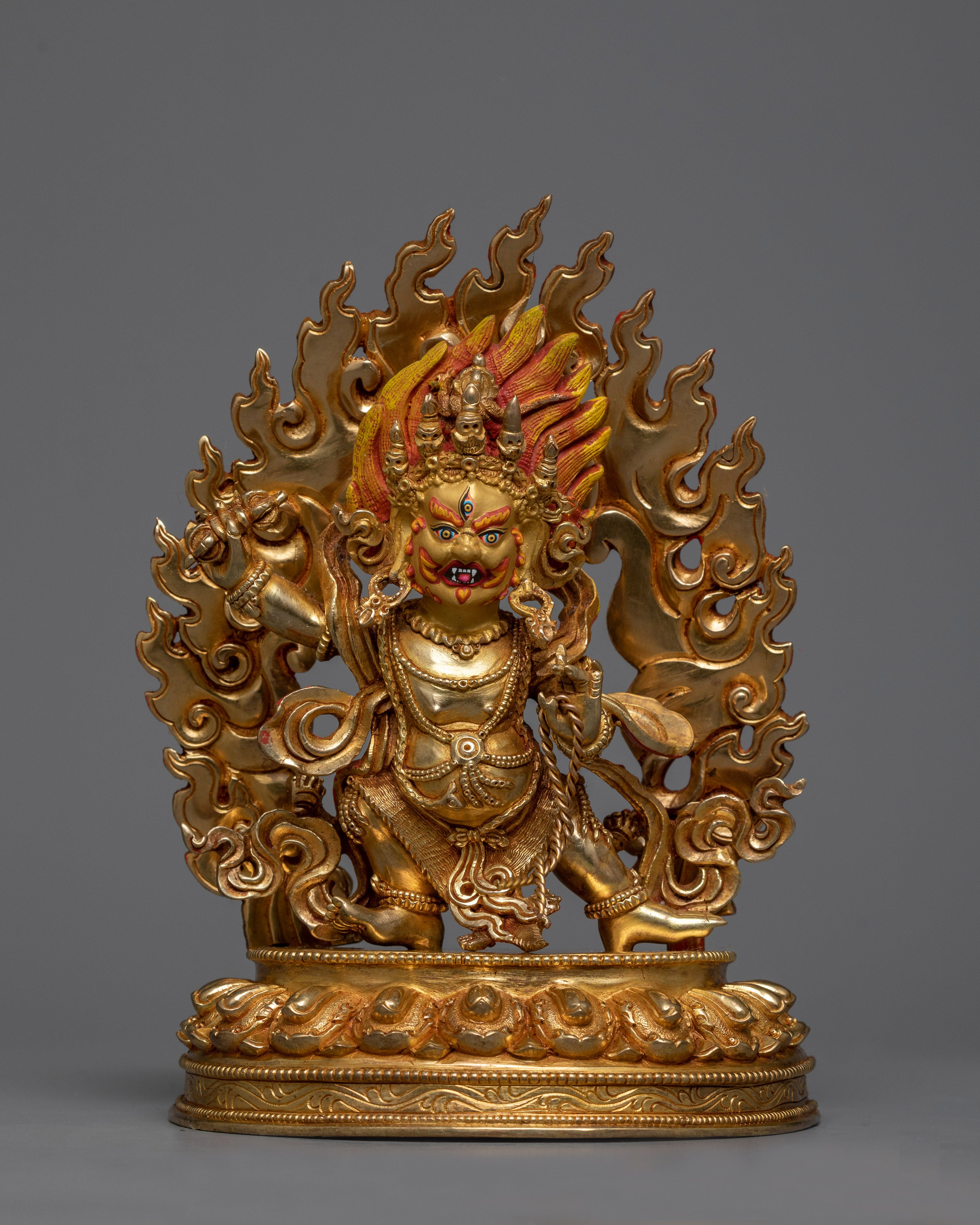 Radiant Thunderbolt Vajrapani Statue | A Symbol of Fearlessness