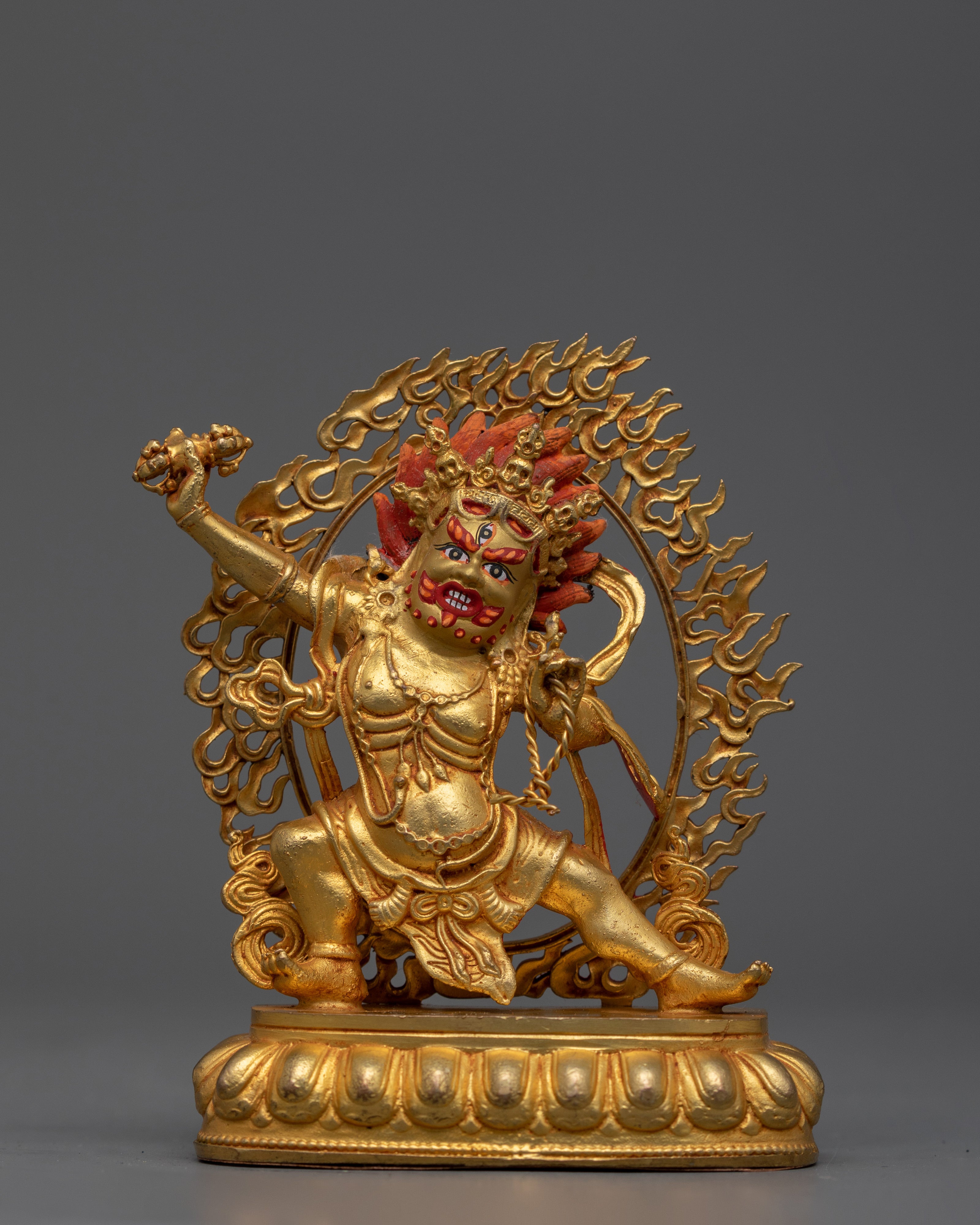 Spiritual Protector Chana Dorji "Vajrapani" Statue | Deity with Abilit