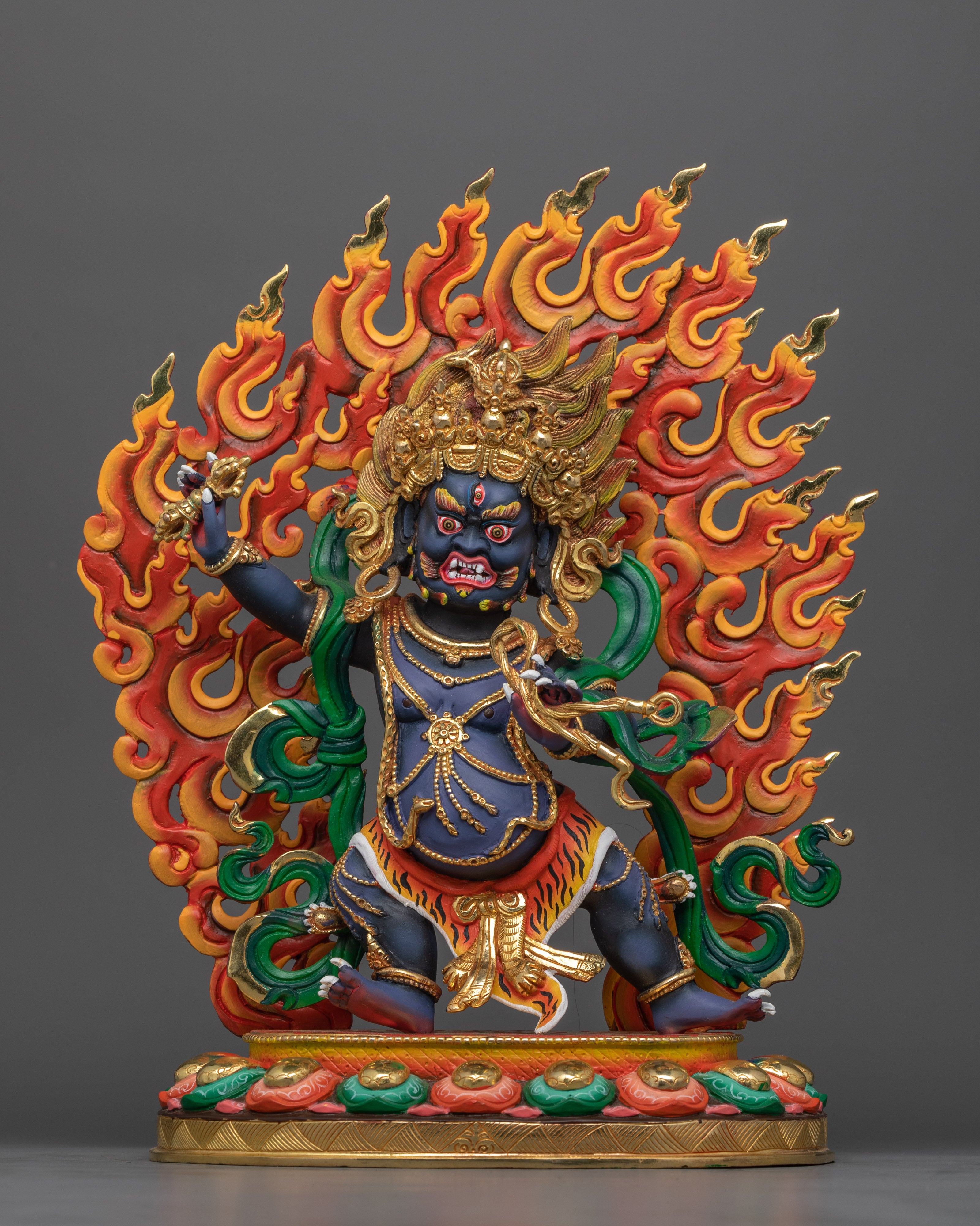 Buddhist Protector And A Guide Vajrapani Statue | The Guardian of Dhar