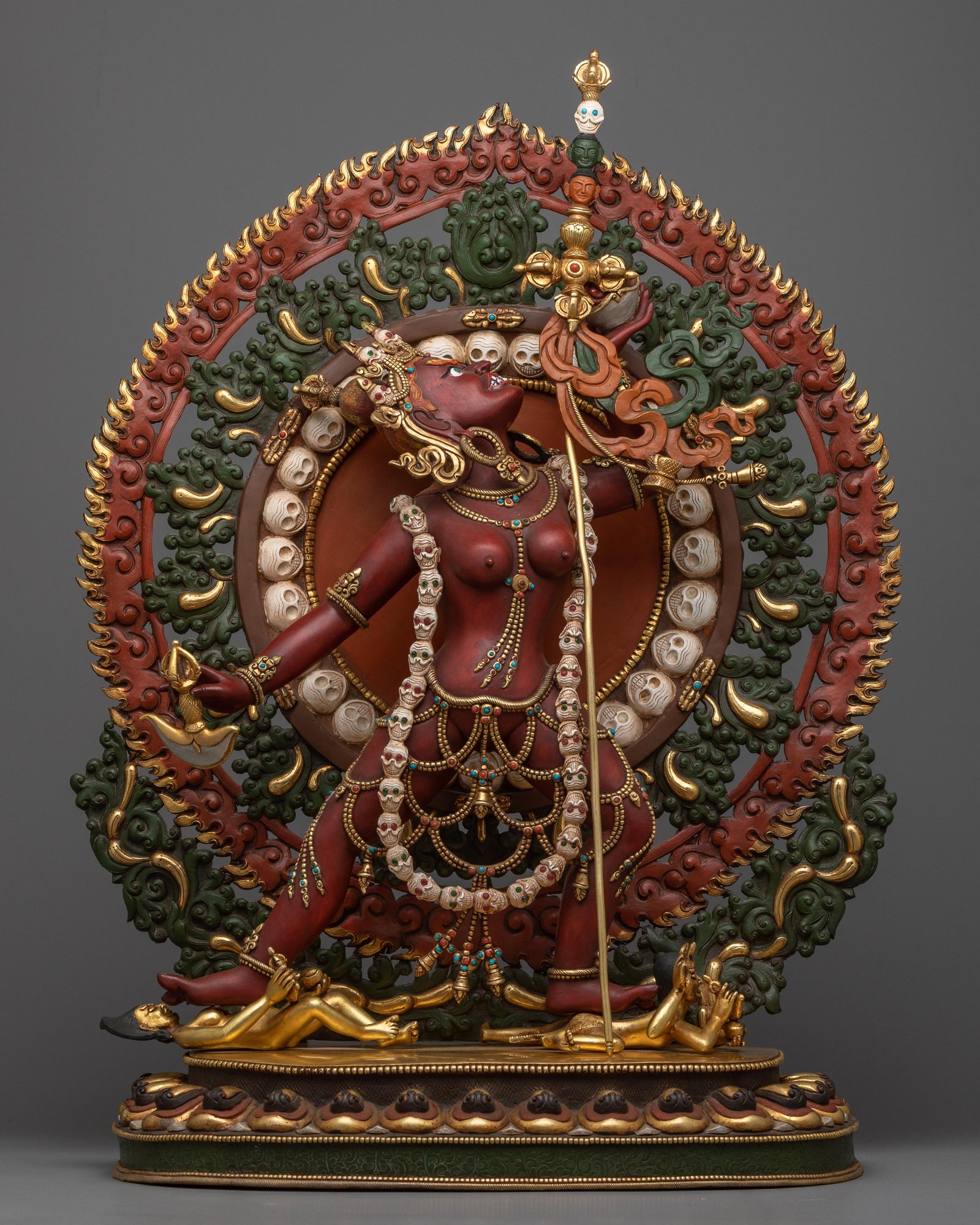 Vajrayogini Dakini Statue | Traditional Himalayan Buddhist Art