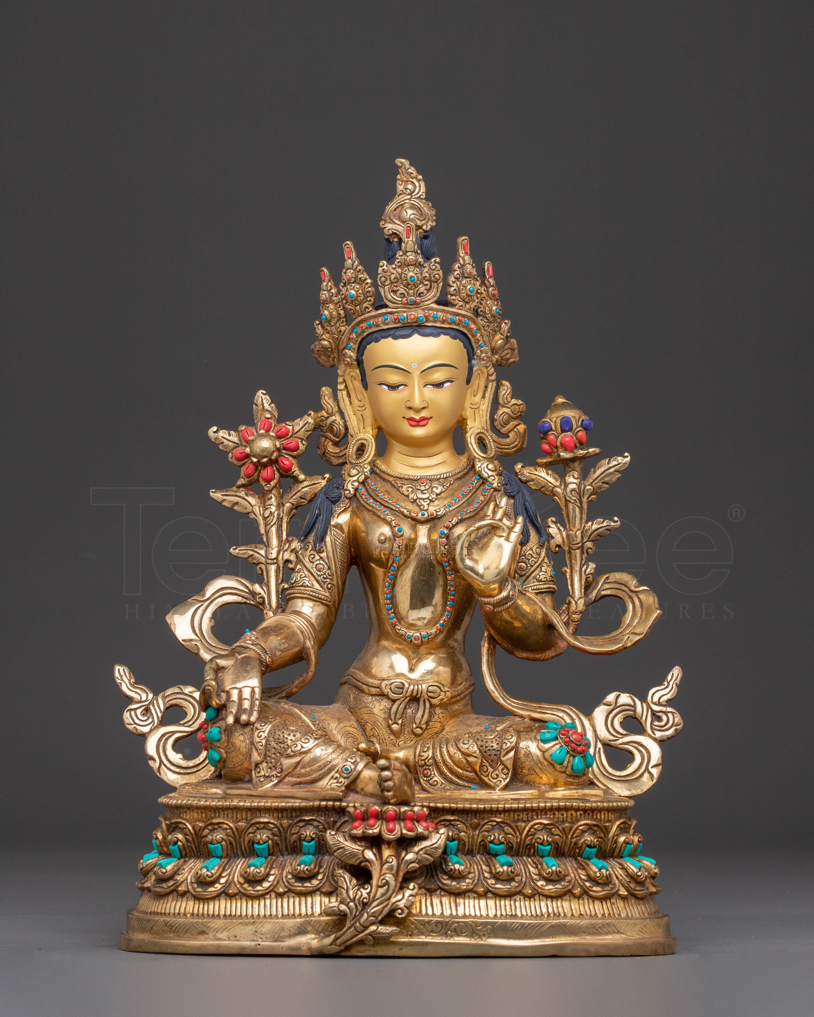Sacred Shyama Tara Statue | Green Tara: Mother of Buddhas