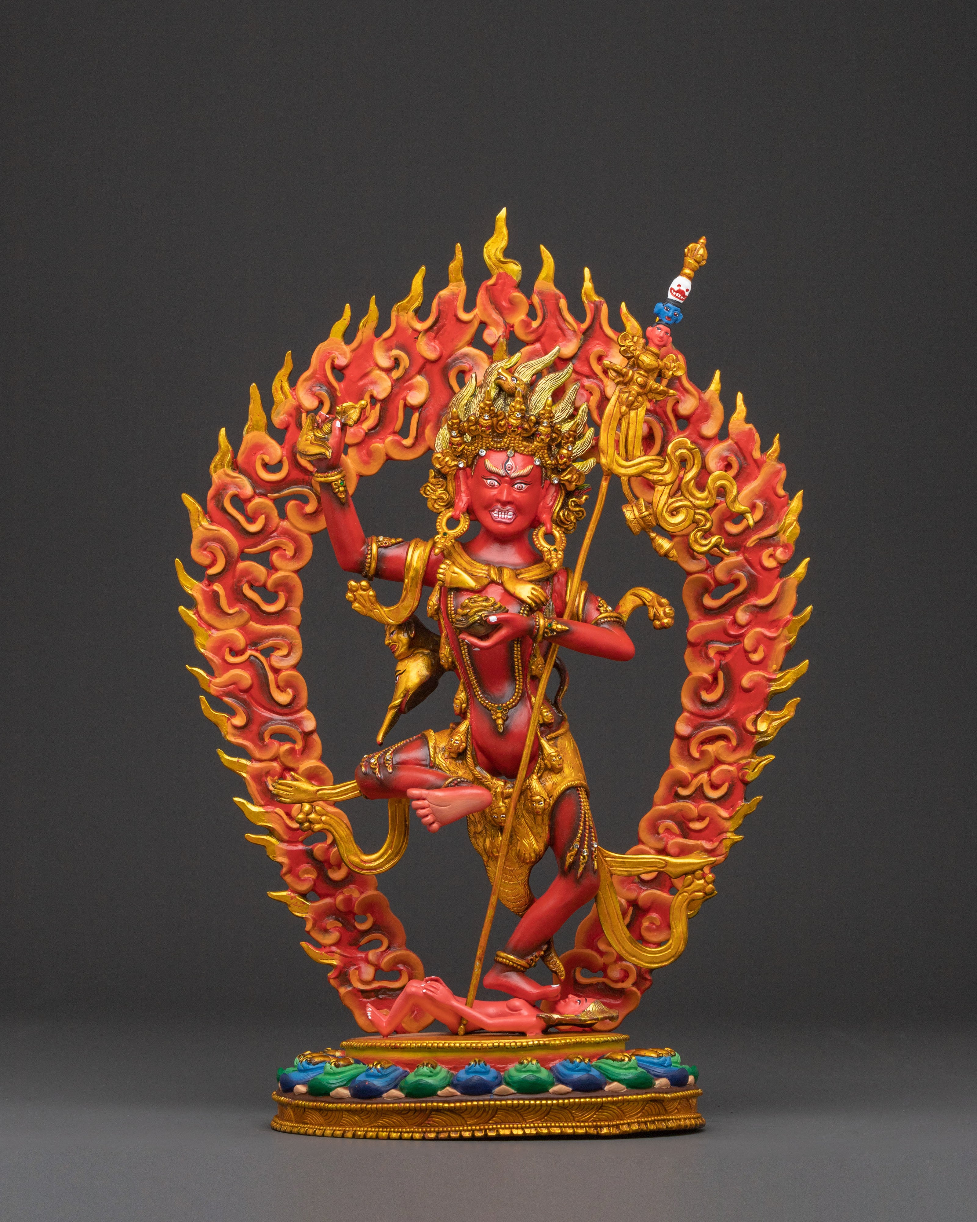 Guardian Troma Nagmo Spiritual Statue for Decor