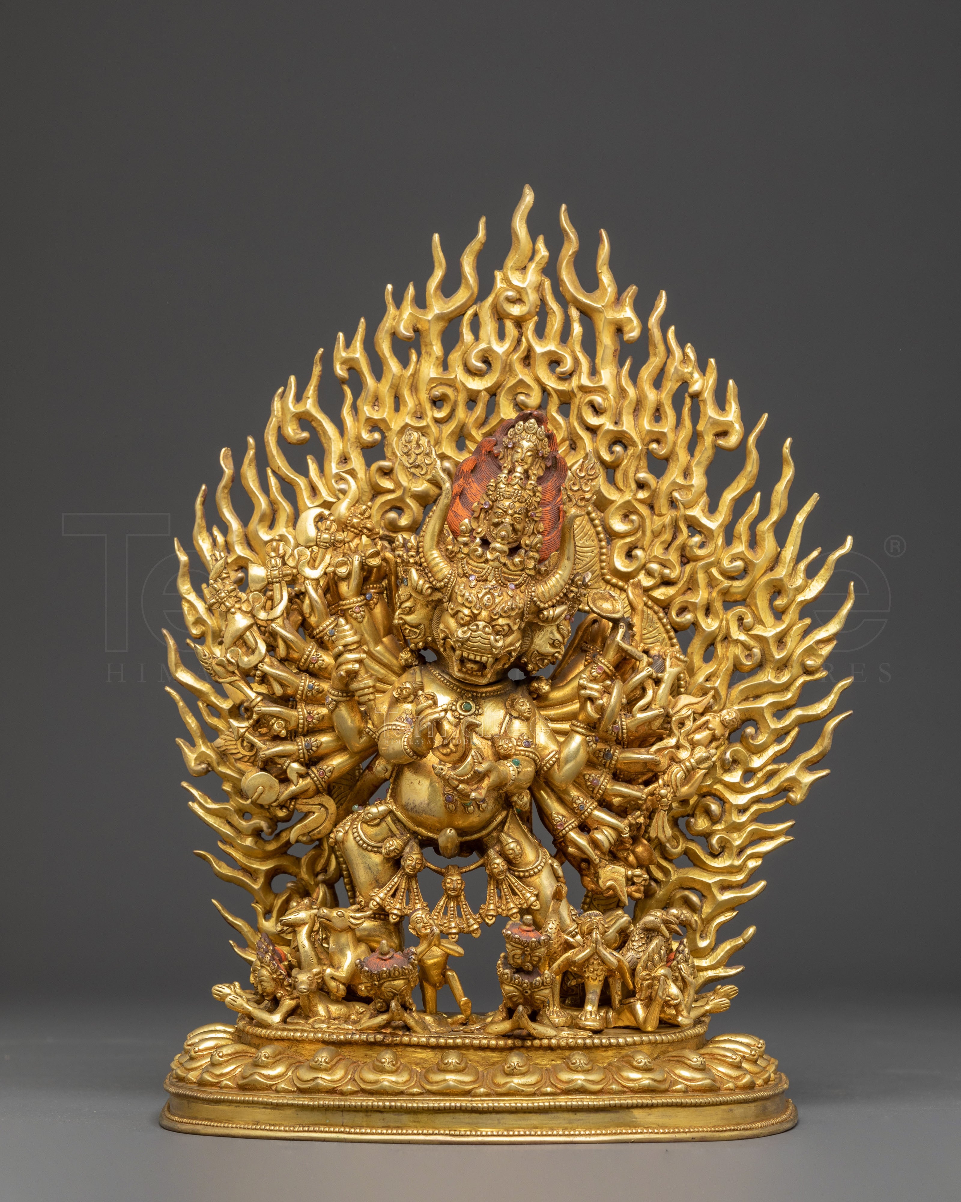 Handcrafted Protection Statue of Yamantaka | Fierce Protector