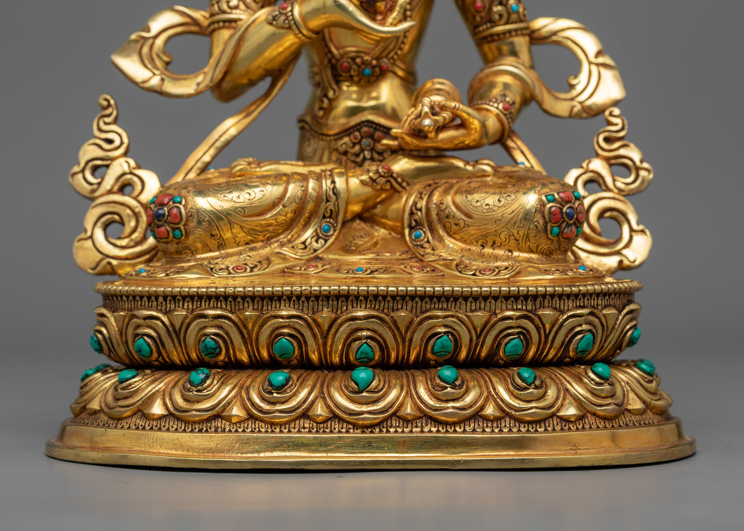 Vajrasattva Mantra Practice Sculpture | The Ideal Guru Artwork, Made i
