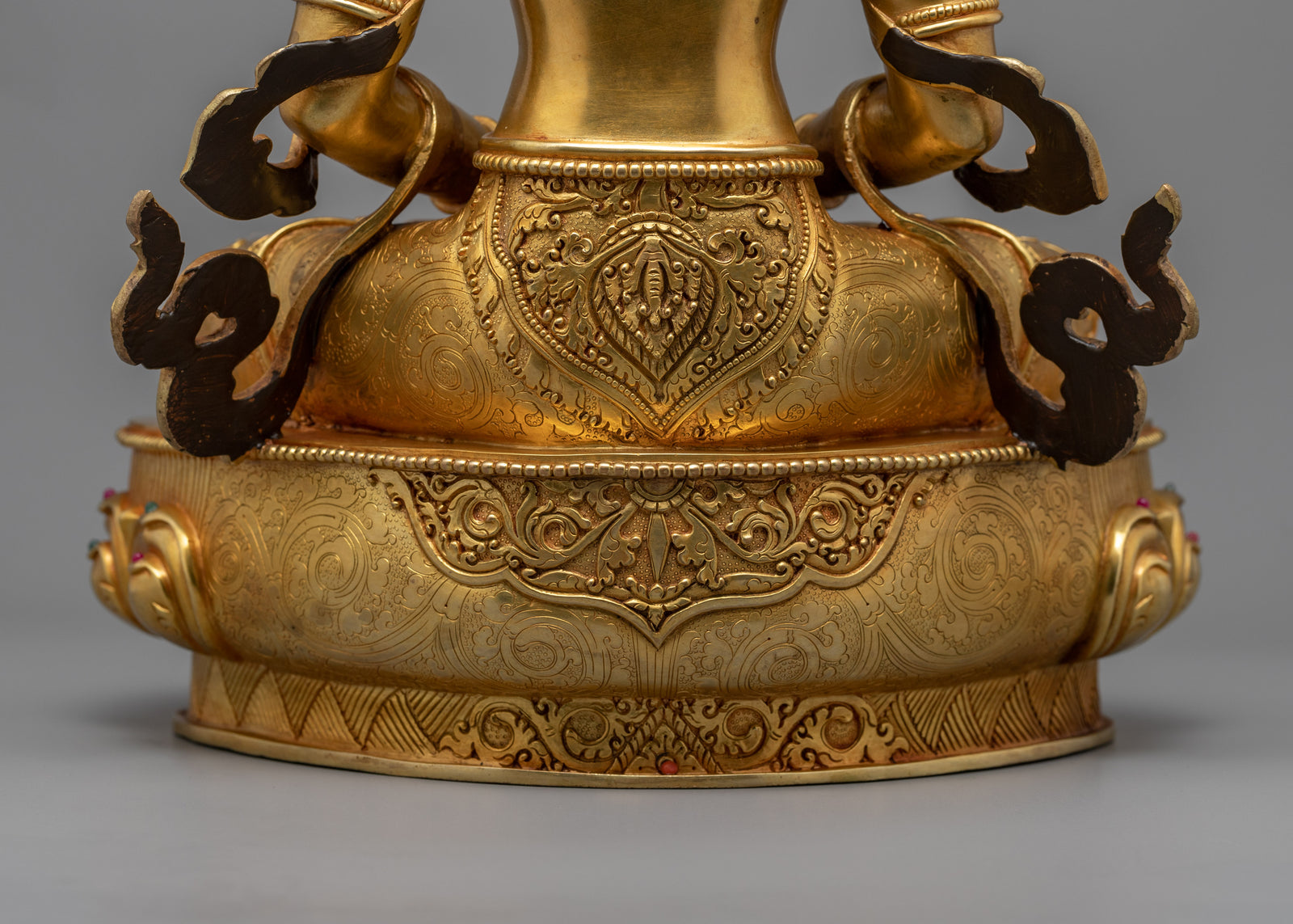 Amitayus Long Life Mantra Sculpture| Himalayan Buddhist Sacred Art