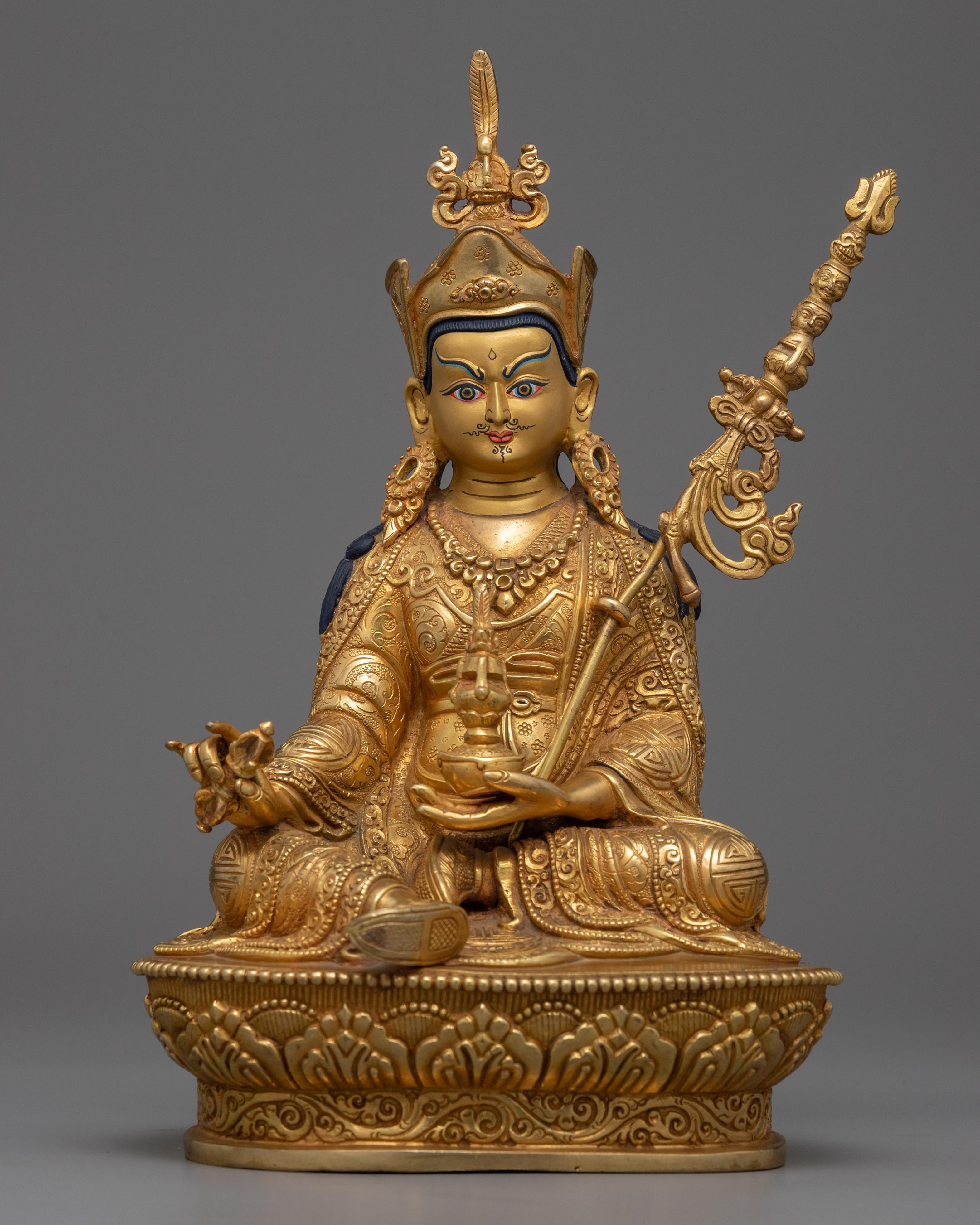 Padmasambhava Guru Rinpoche Statue | Tibetan Prophecy Guru statue