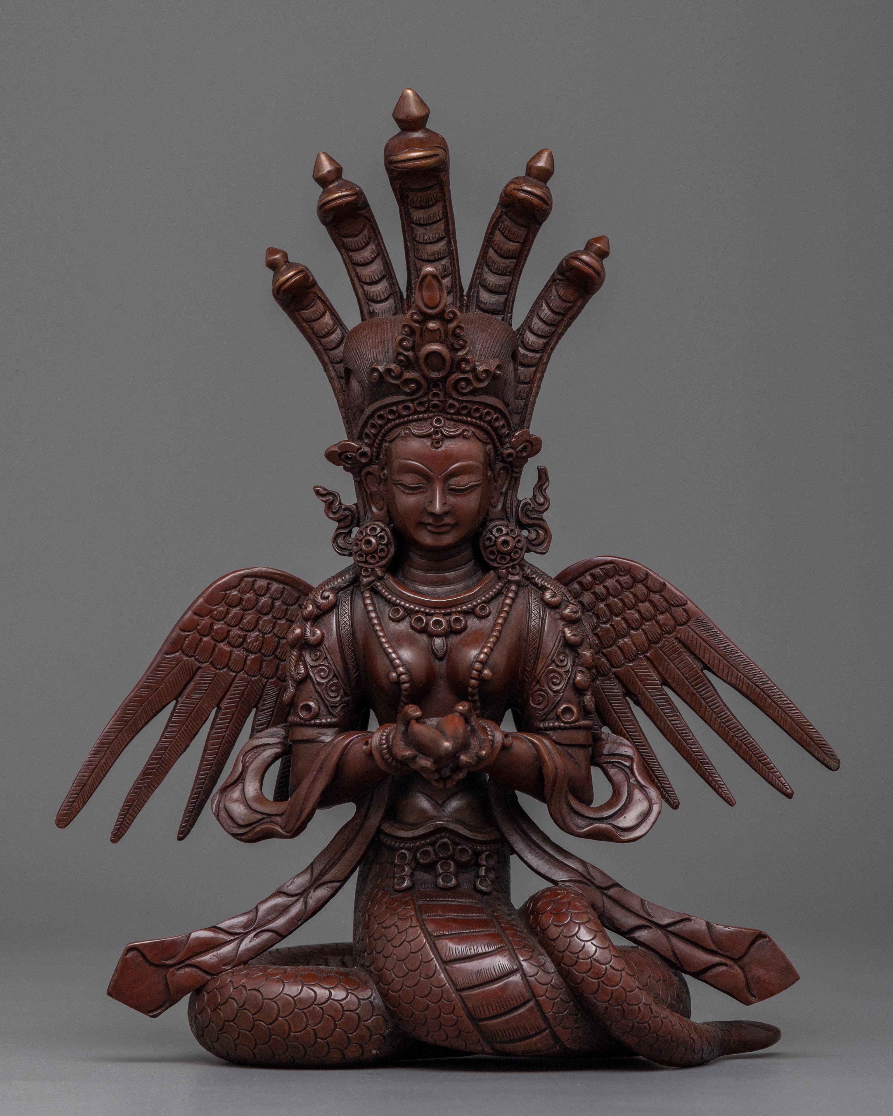 Naga Kanya Statue | Symbol of Serpent Wisdom and Protection