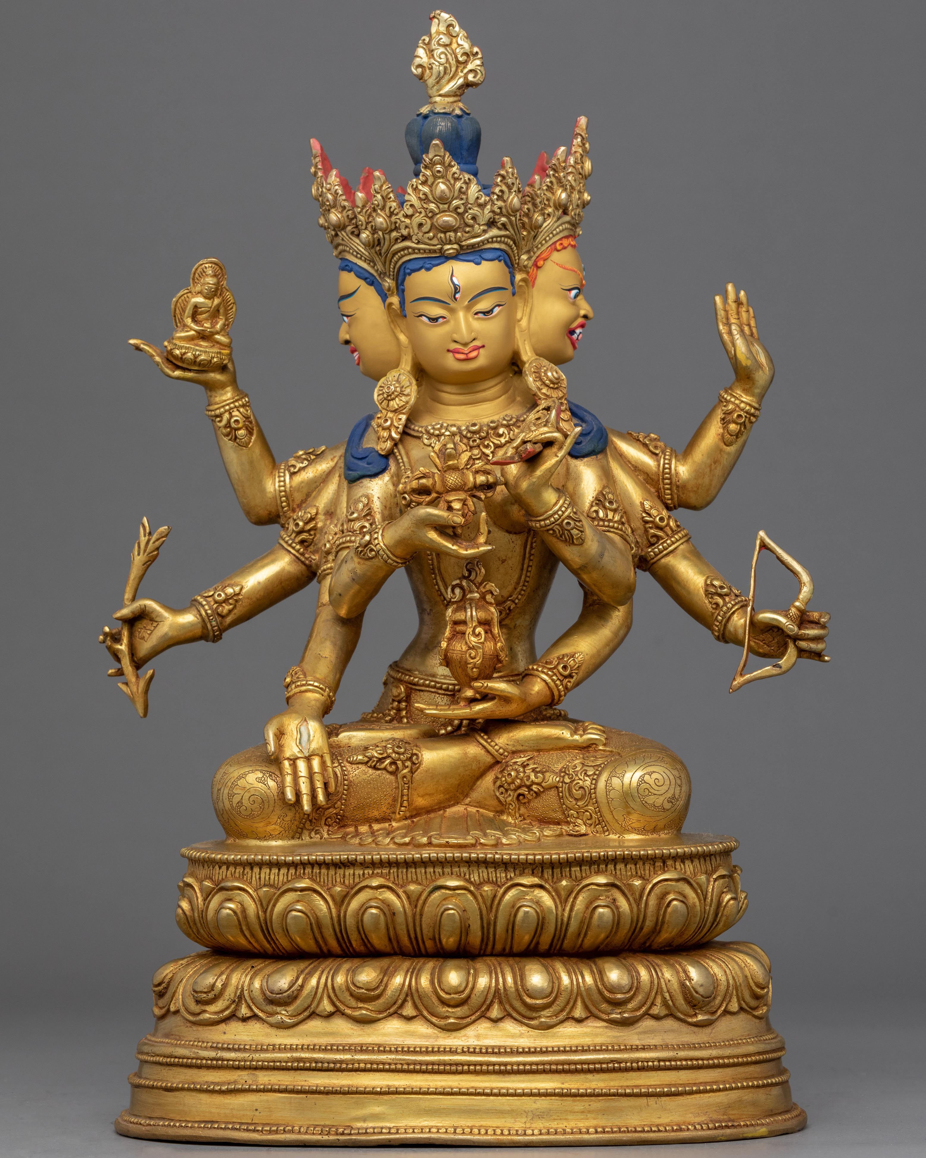Namgyalma Sculpture | Himalayan Art Hand Painted Dakini