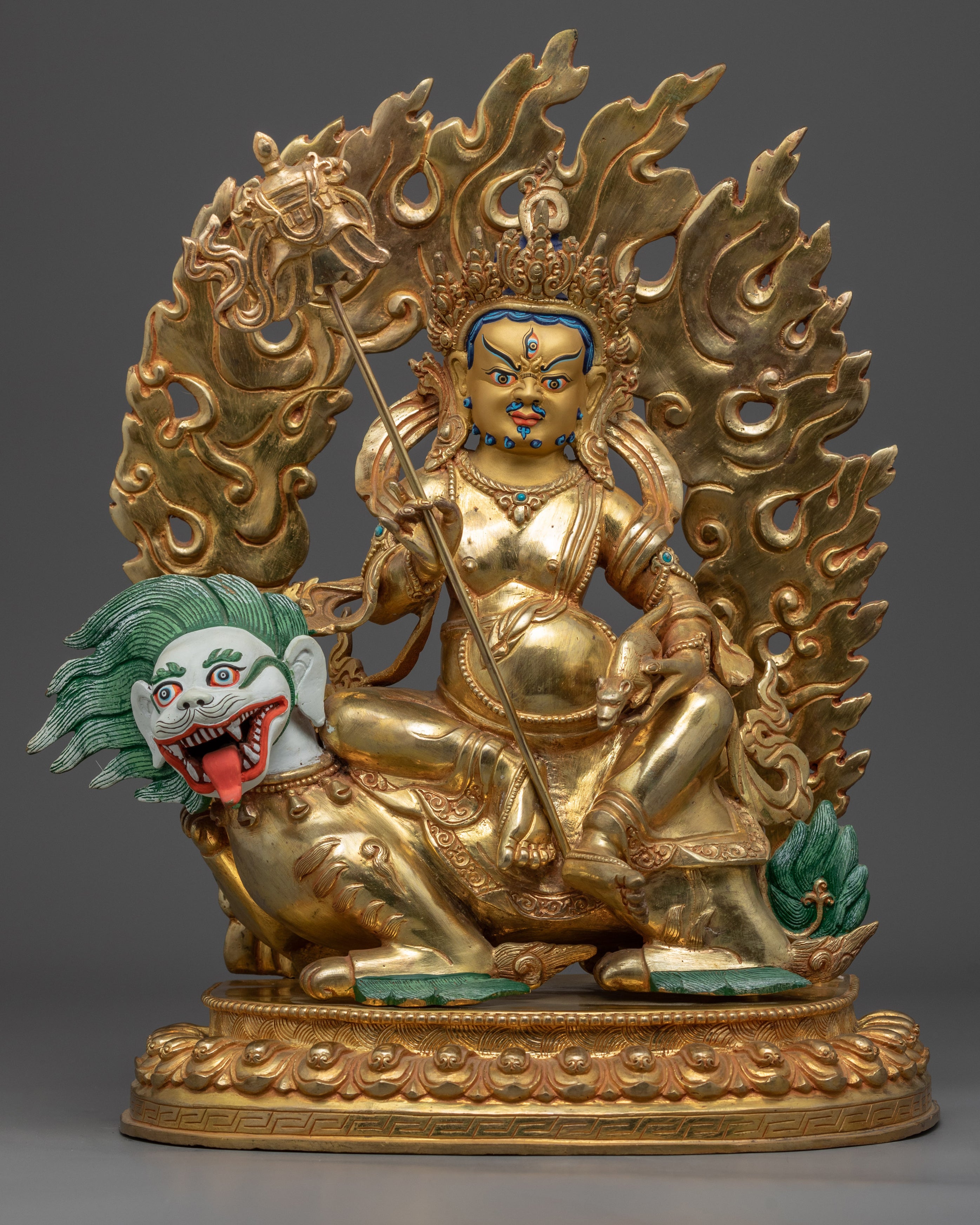 God Vaishravana (Namtoshe) Statue | Himalayan Fine Artwork