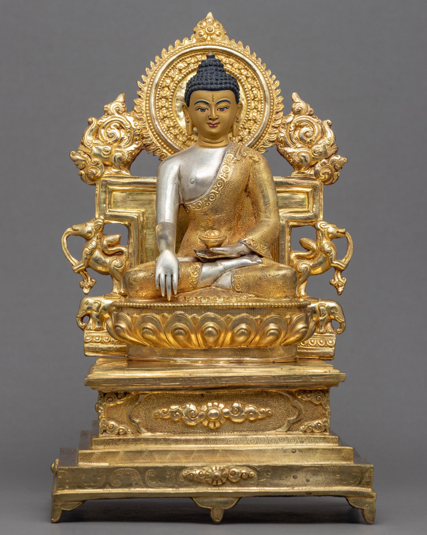 Bodhgaya Buddha Shakyamuni Statue | Traditionally Hand Carved Art