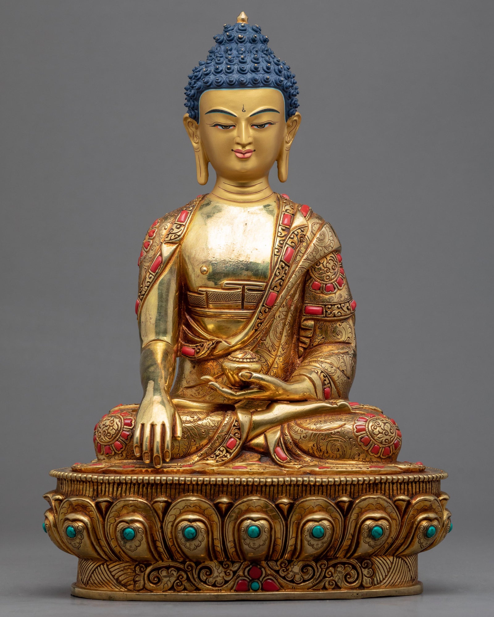 Shakyamuni Buddha Relaxation Statue | Traditionally Hand-Made Buddhist