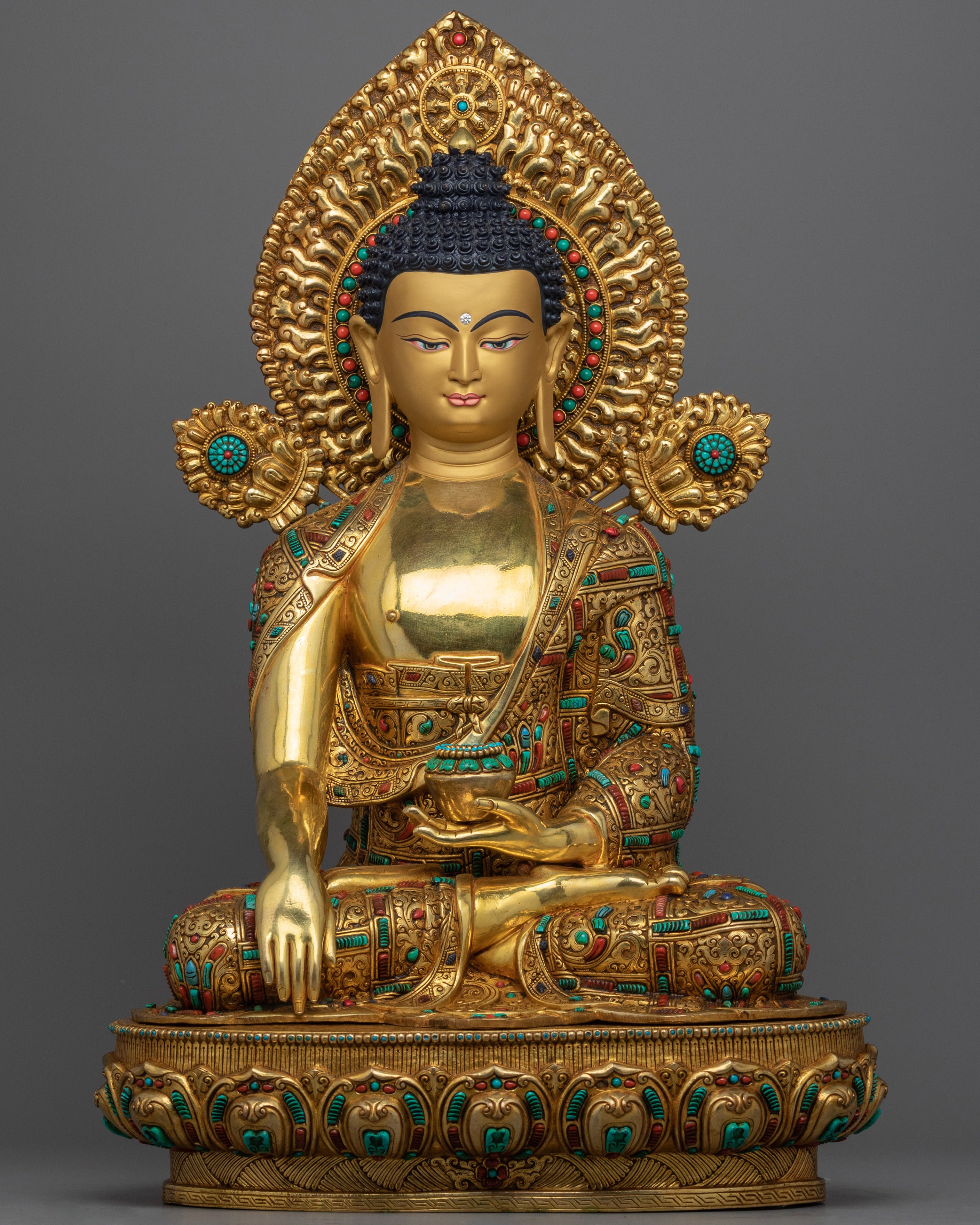Shakyamuni Buddha Statue 21 Inch | Traditionally Hand Crafted Sculptur