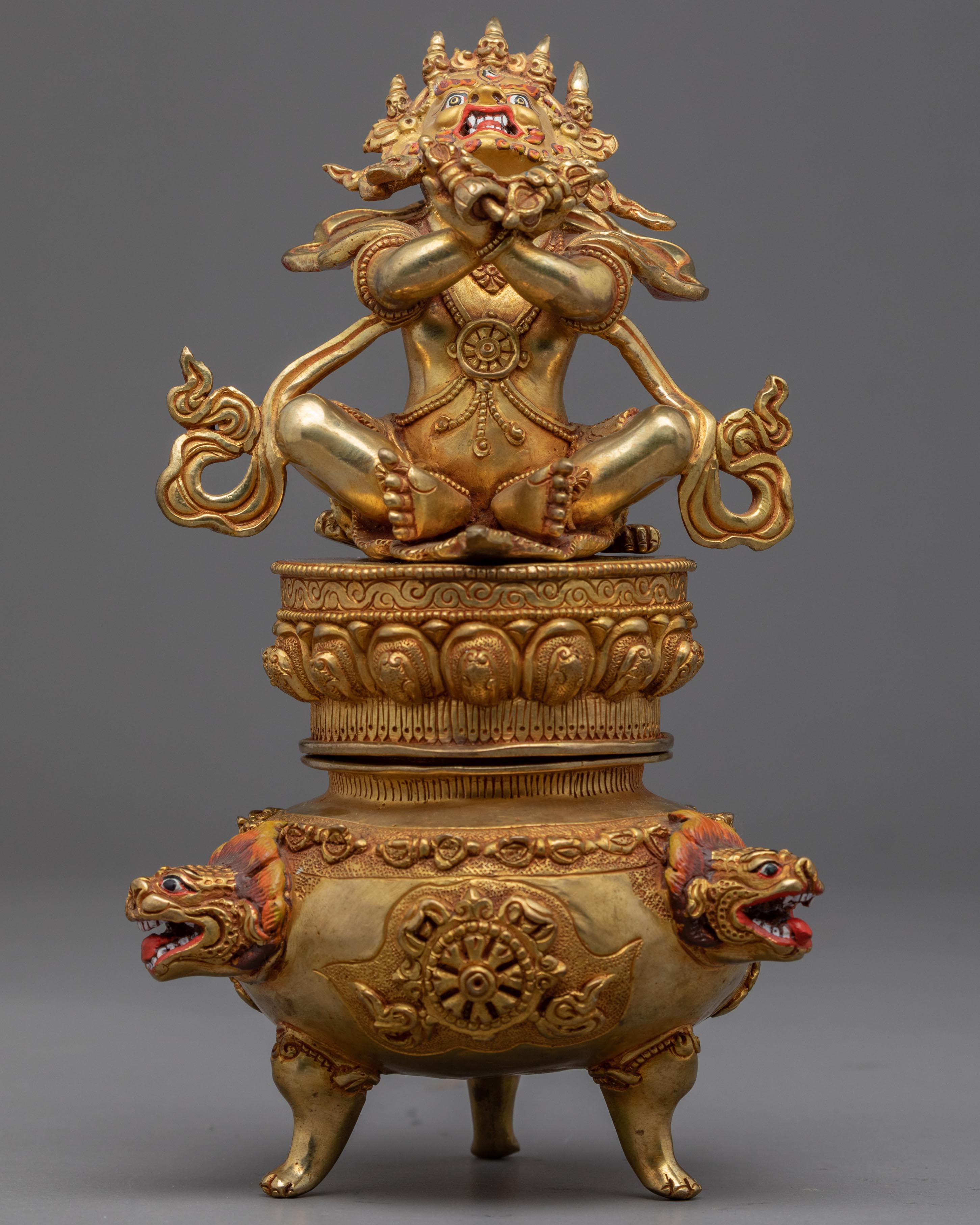 Dorje Khadro Statue | Traditional Himalayan Vajradaka Art