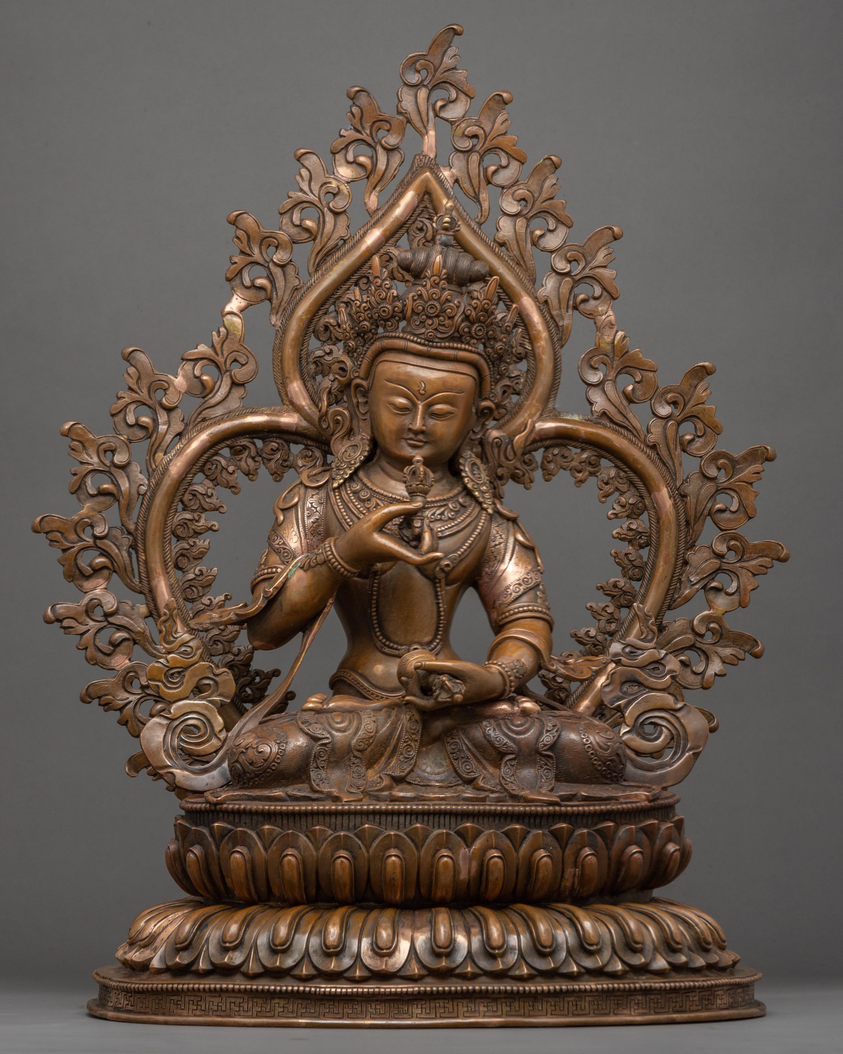 Vajrasattva Practice Sculpture | Traditional Himalayan Artwork
