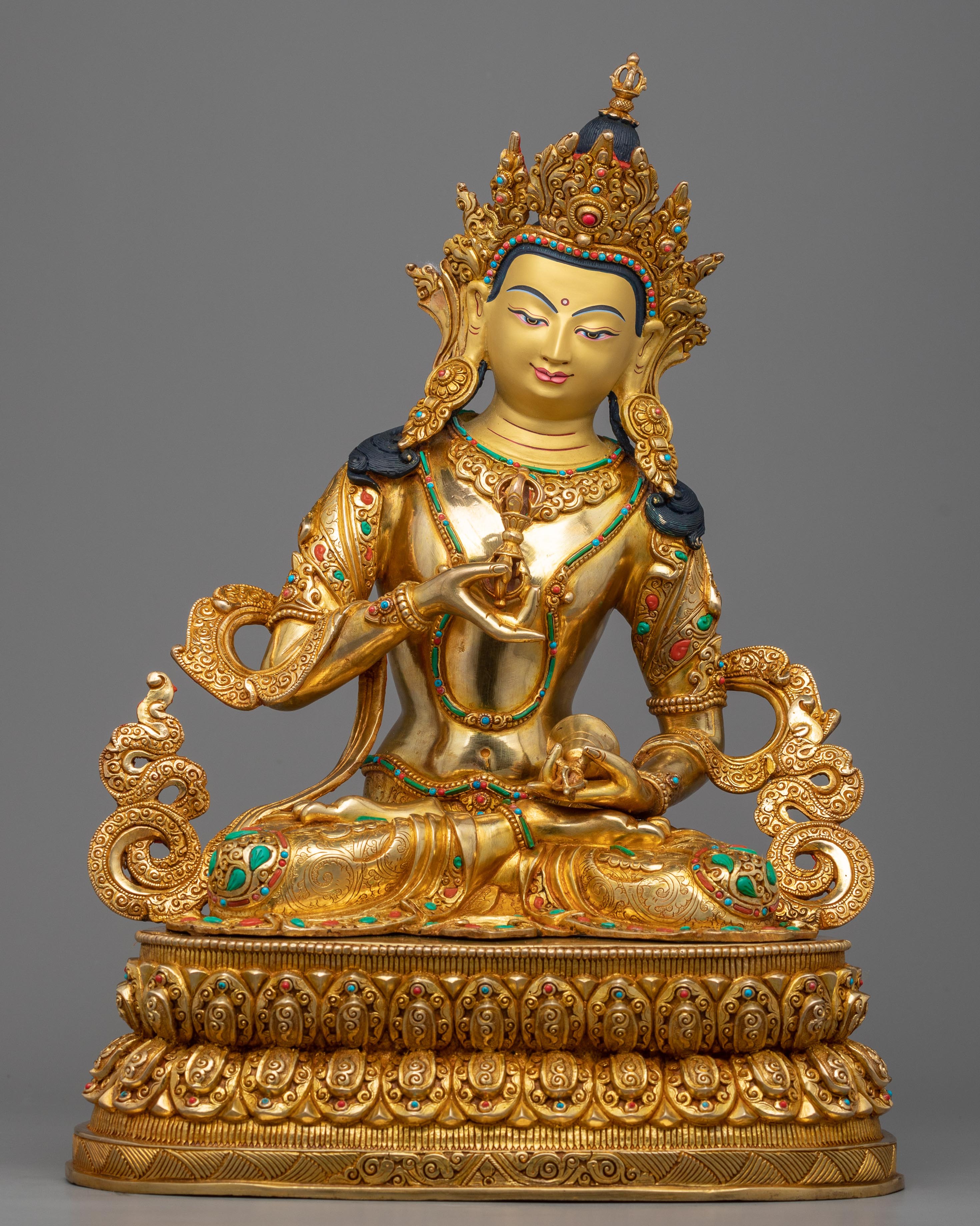 Om Vajrasattva Hum Statue | A Powerful Emblem of Purification and Heal
