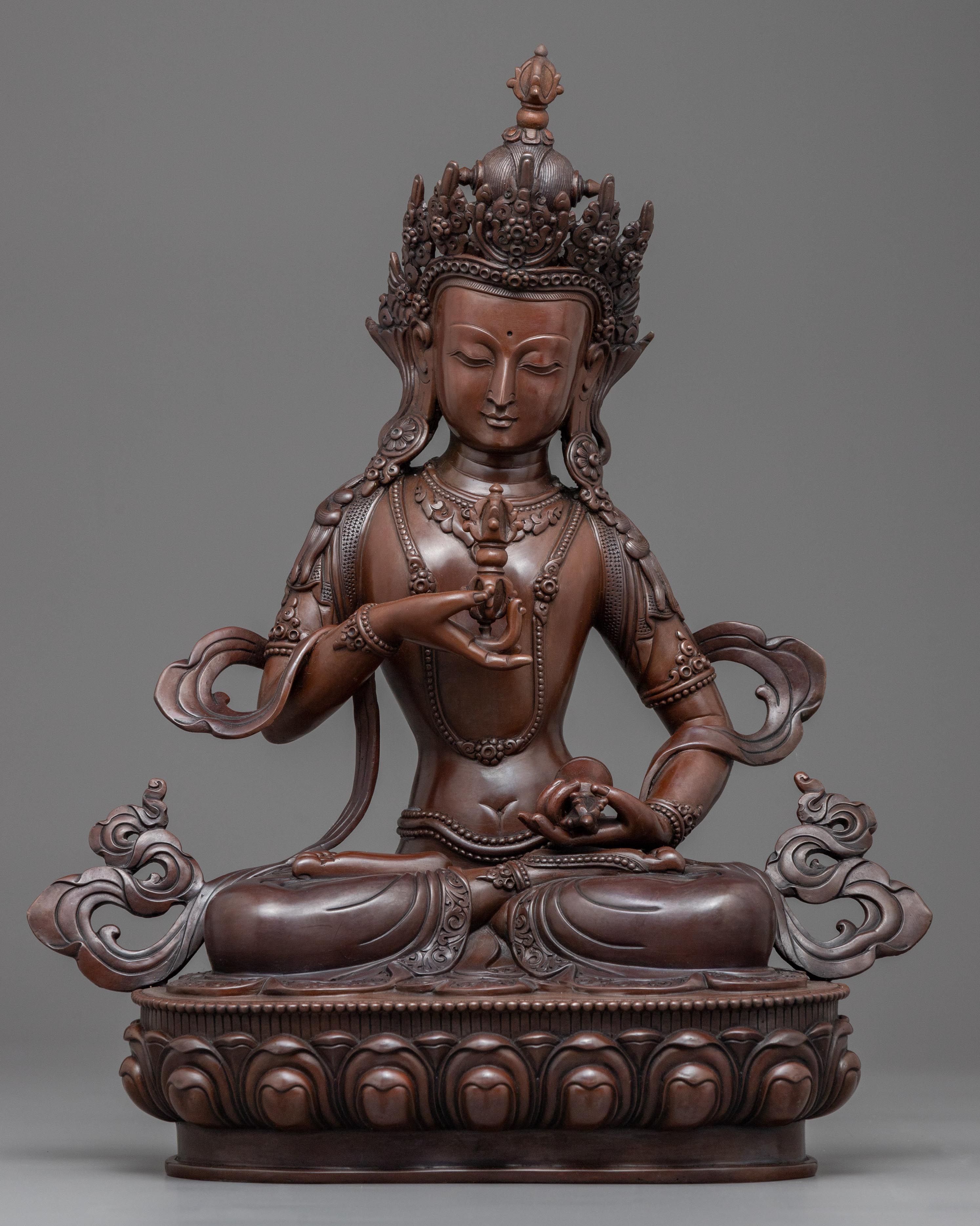 Dorje Sempa Copper Statue | Tibetan Dorje Sempa Artwork of Nepal