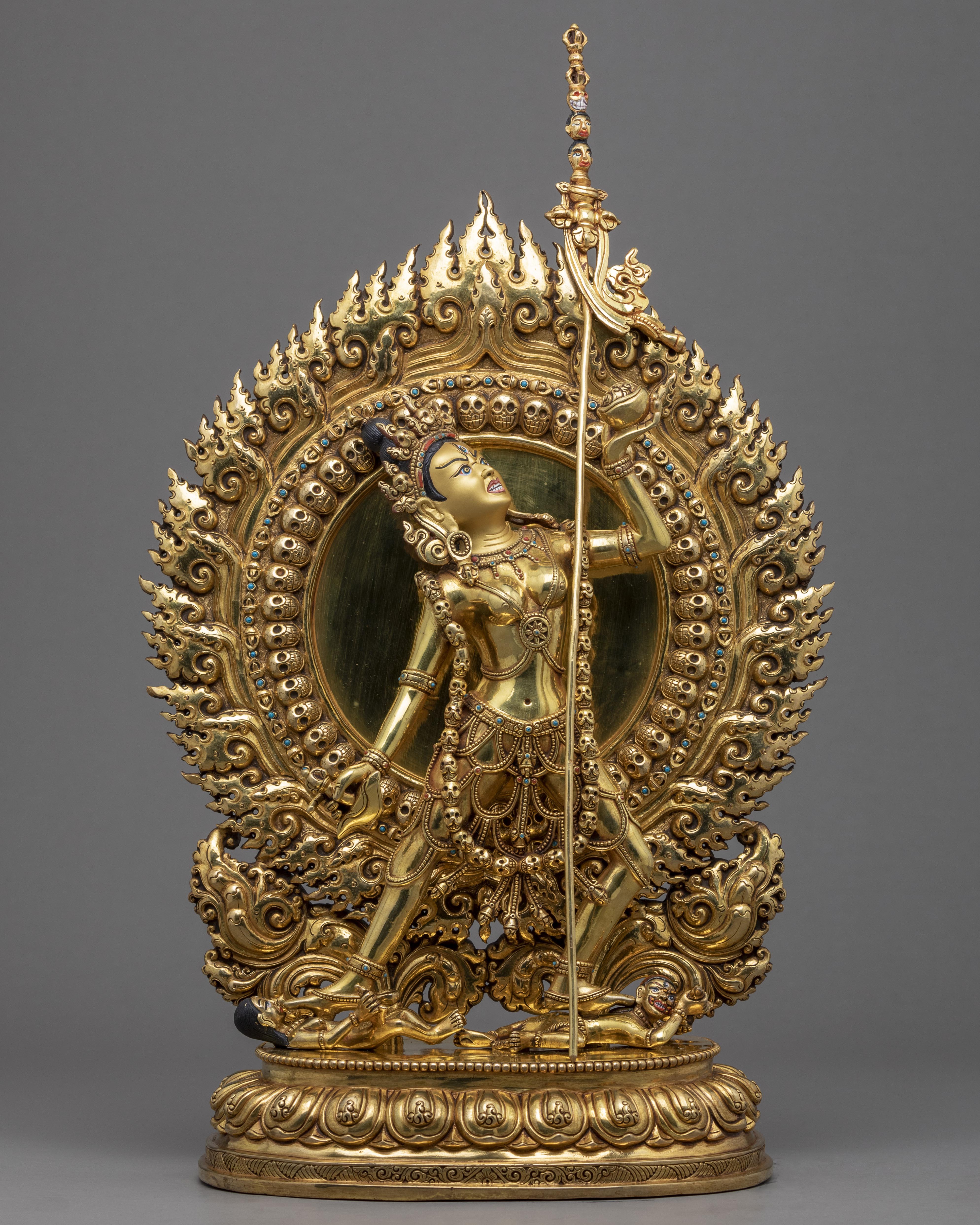 Dakini Vajrayogini Sculpture | Handmade Buddhist Dakini Statue
