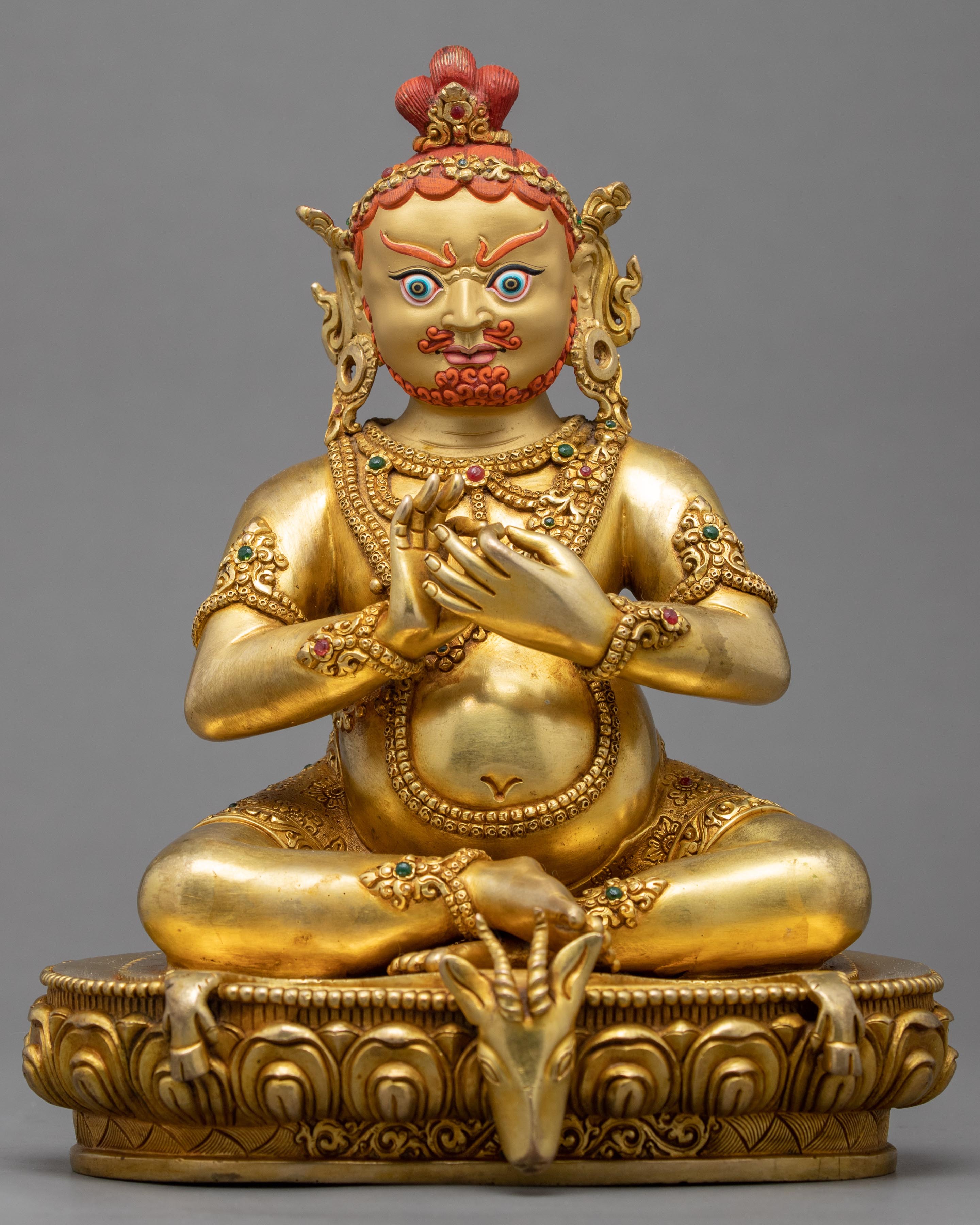 Mahasiddha Virupa Traditional Statue | Buddhist Master Art