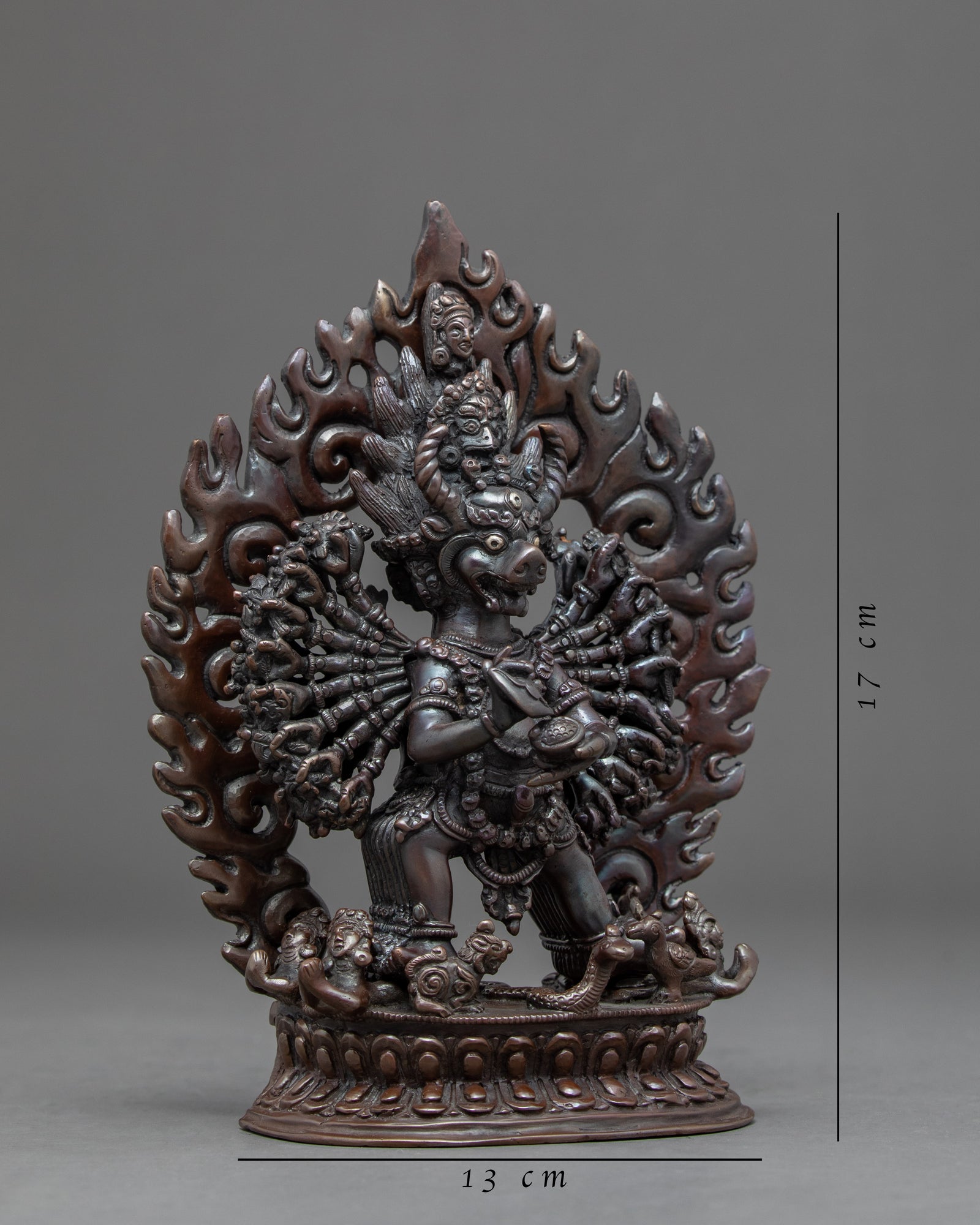 Yamantaka Sculpture | Traditionally Hand Carved Buddhist Statue