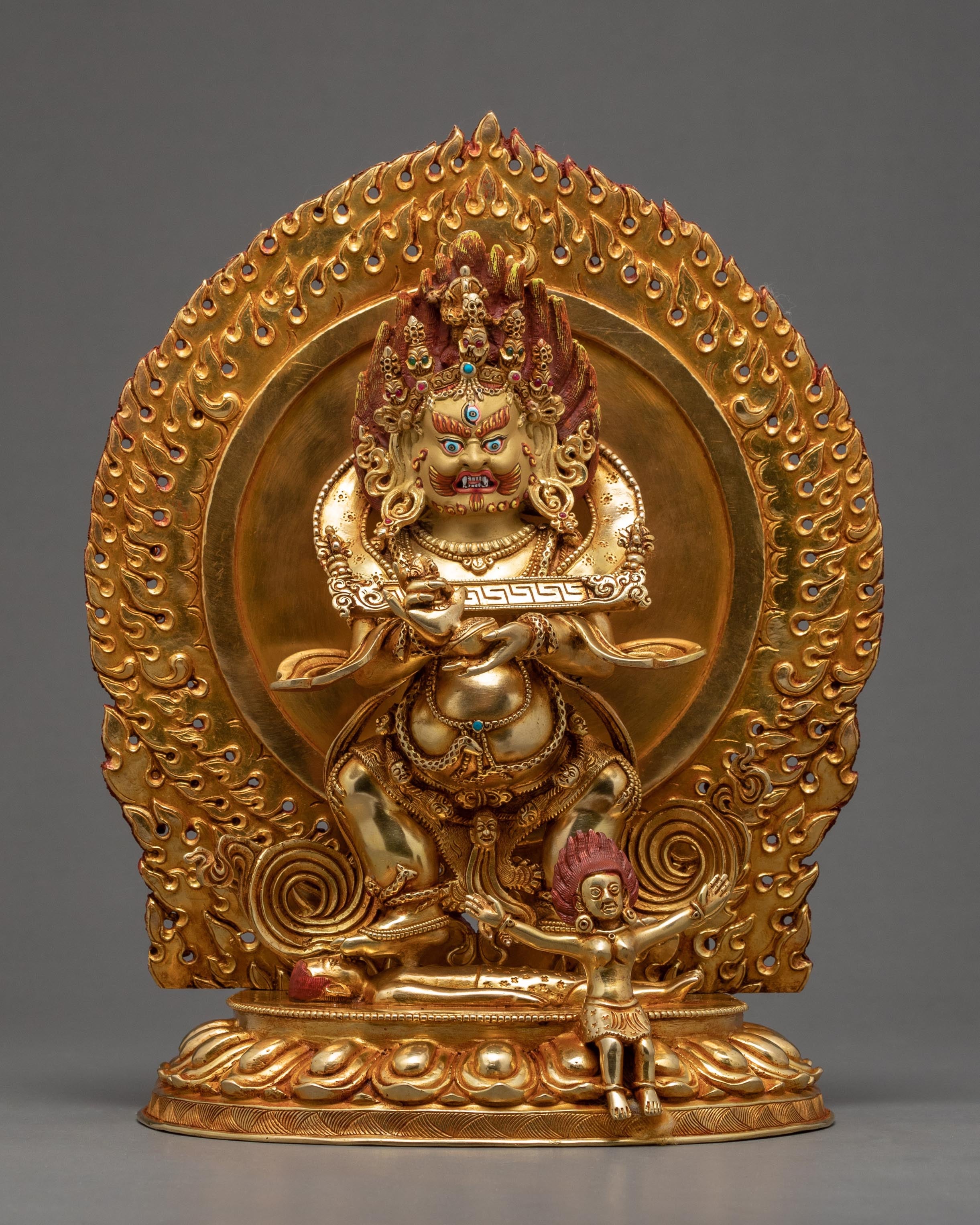 Sakyapa Mahakala | Gonpo Panjarnatha | Protector Deity Statue